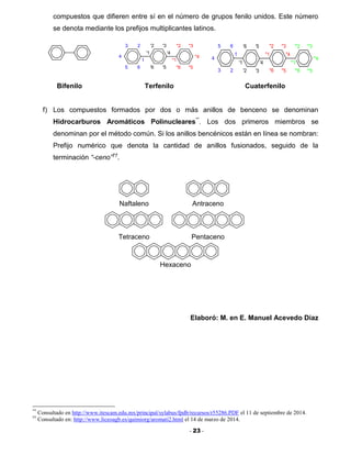 Nomenclatura de hidrocarburos recomendaciones de la iupac 2004 | PDF