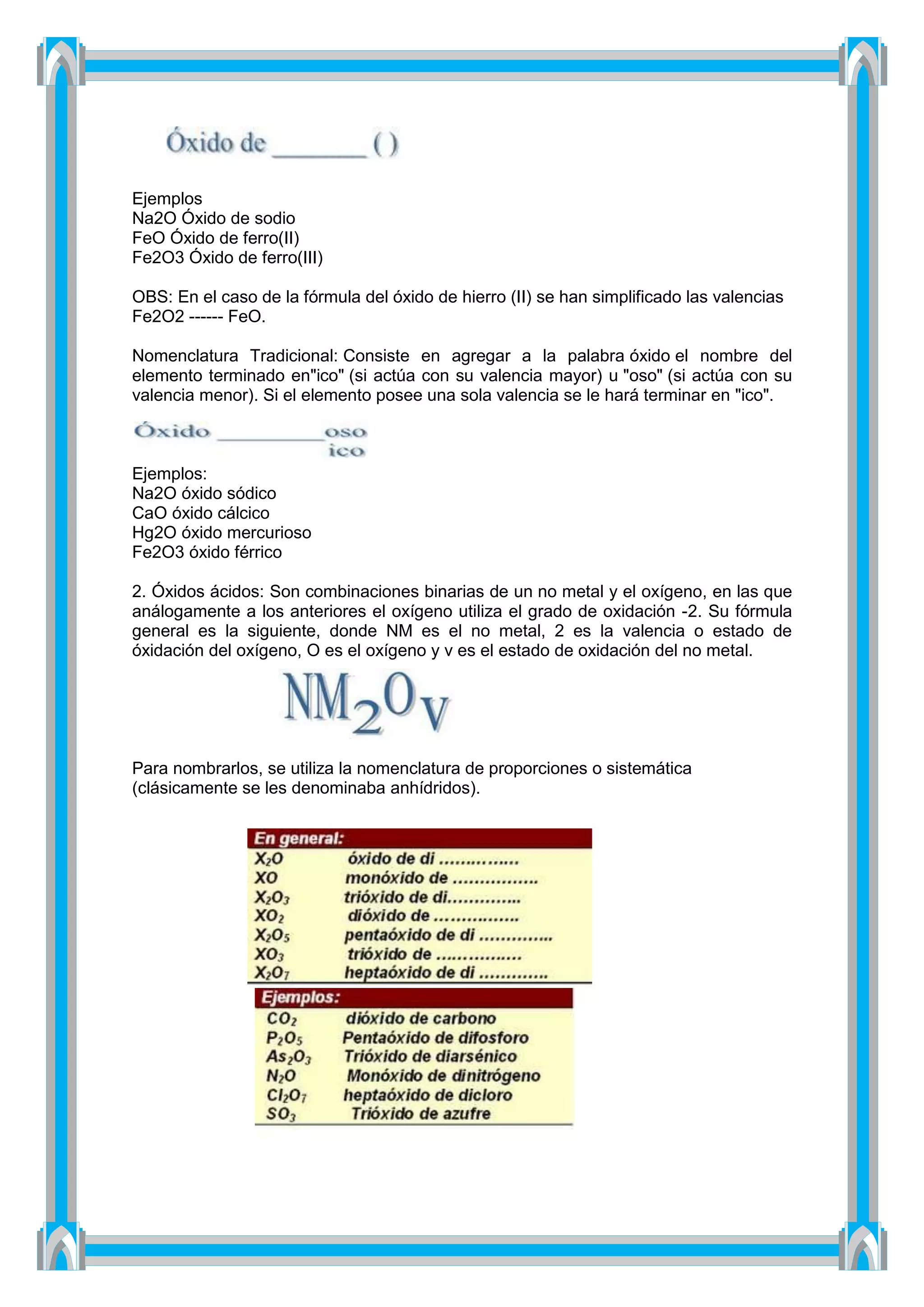 Nomenclatura de los compuestos inorgánicos-CECIBEL ALVAREZ BECERRA | DOCX
