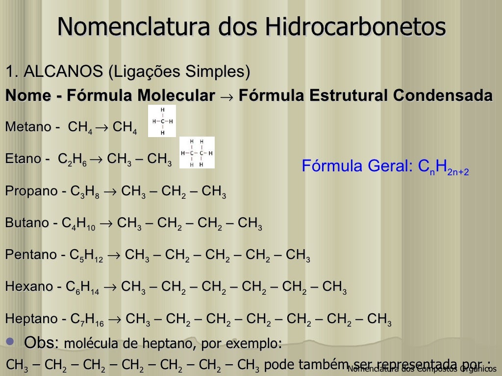 Compostos Orgânicos