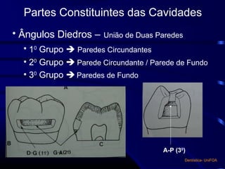 Nomenclatura e classificação das cavidades 2010 2 alunos | PPT