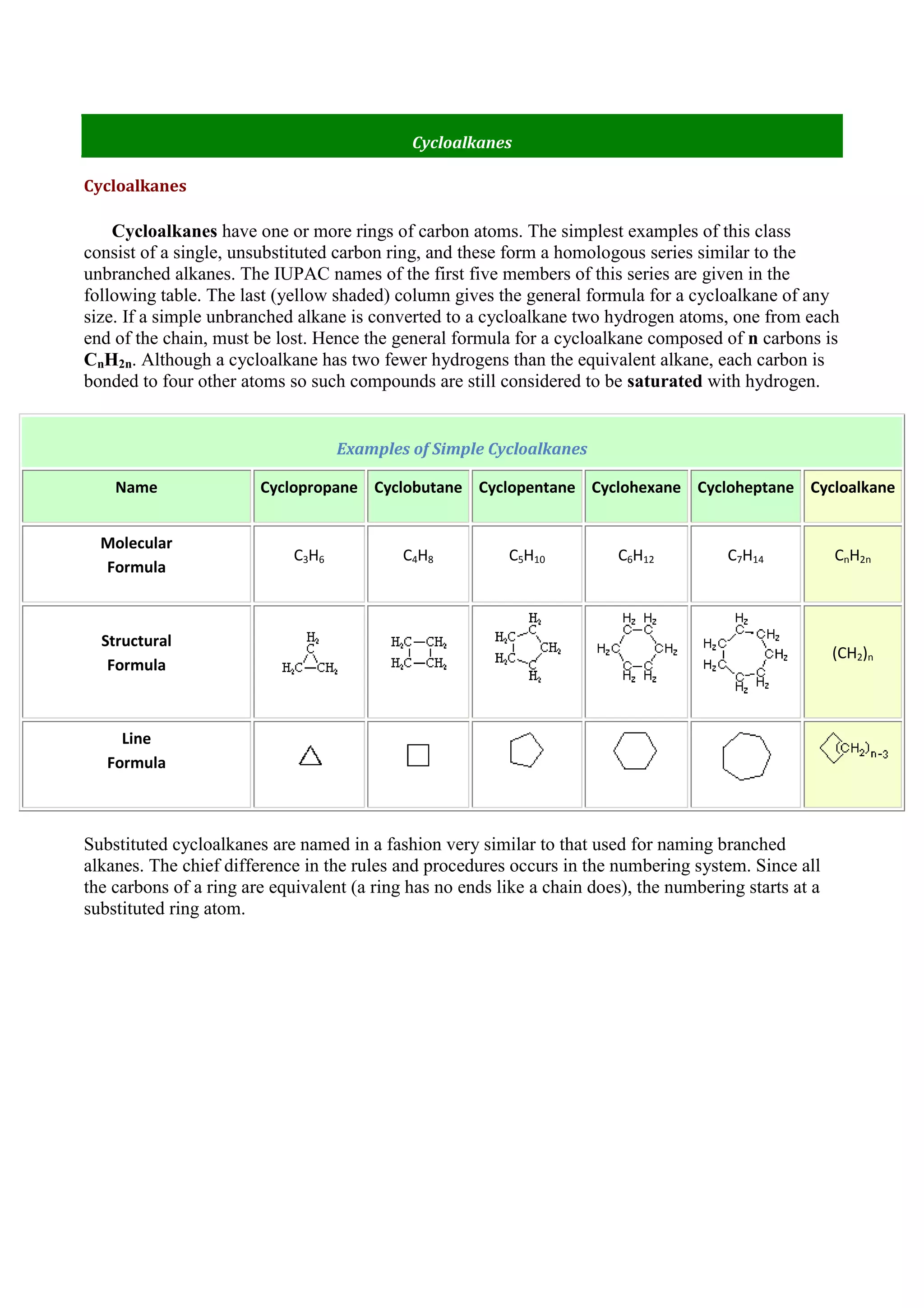 Nomenclatura en química orgánica | DOCX