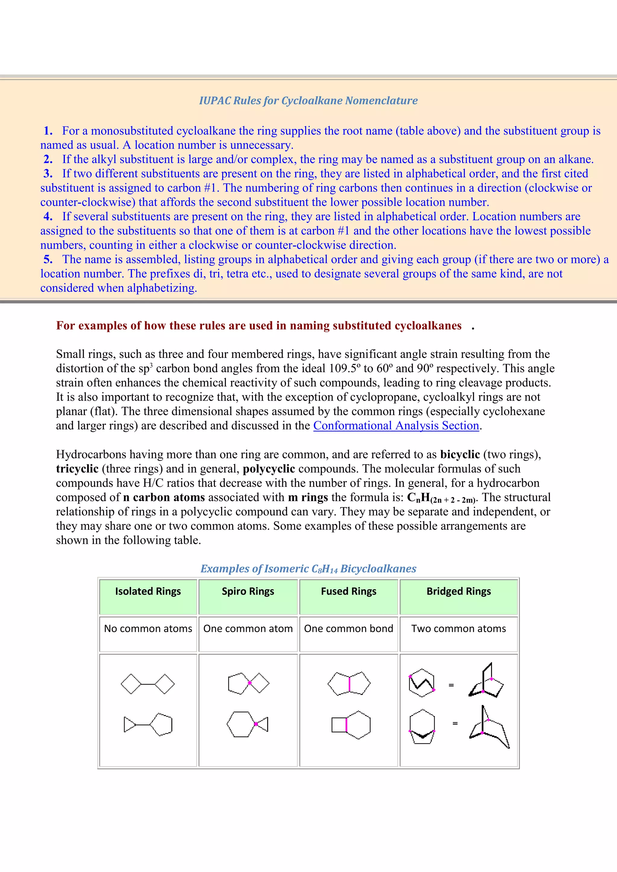 Nomenclatura en química orgánica | DOCX