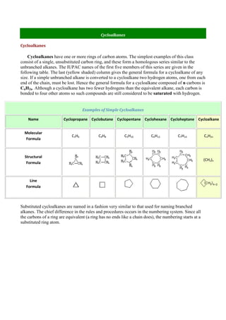 Nomenclatura en química orgánica | DOCX