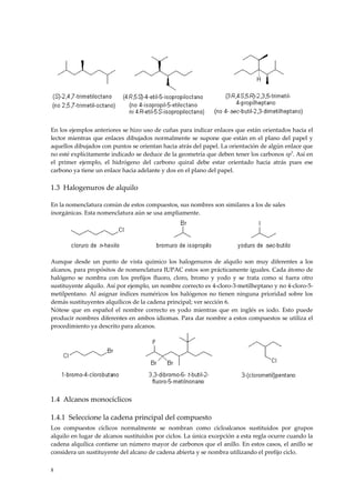 Nomenclatura Iupac1 Alcanos | DOC