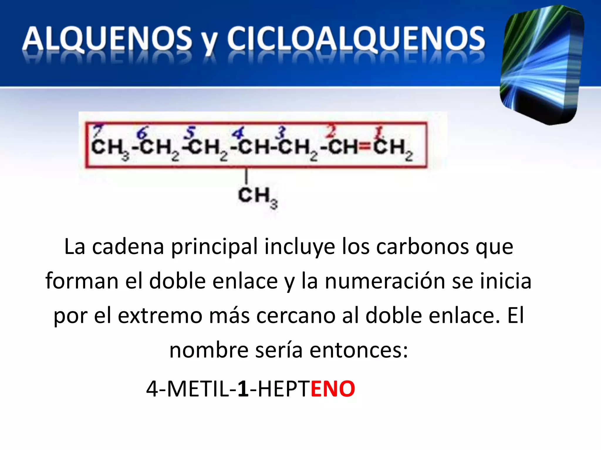 Nomenclatura Orgánica Básica: Alquenos | PPTX