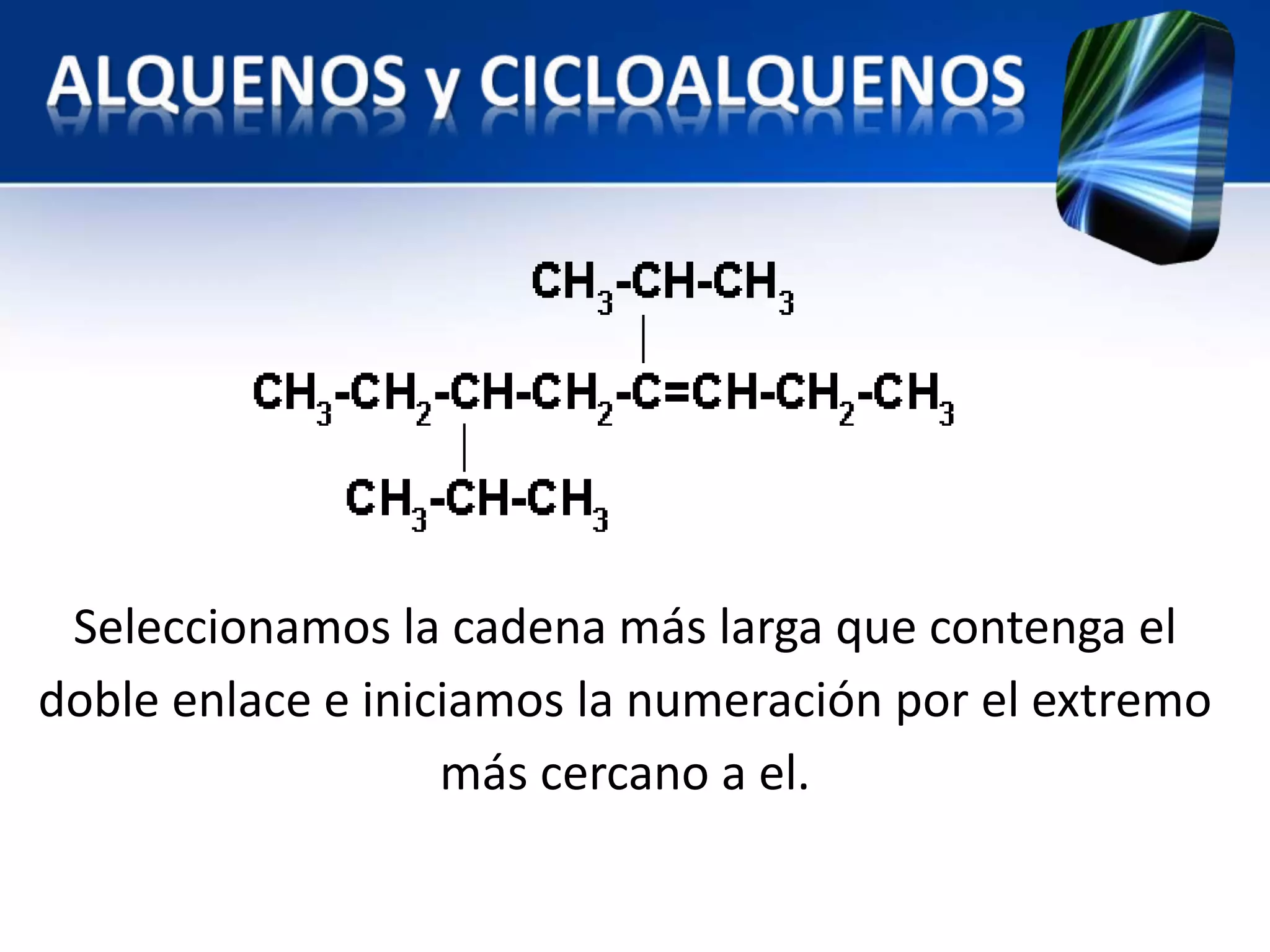 Nomenclatura Orgánica Básica: Alquenos | PPT