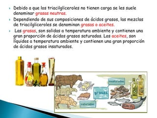 Nomenclatura para Ácidos grasos , Triacilgliceroles y Ceras.pptx