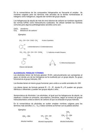 Nomenclatura quimica organica | PDF