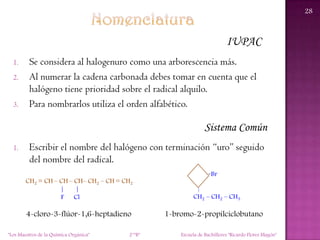 Nomenclatura química orgánica | PPTX