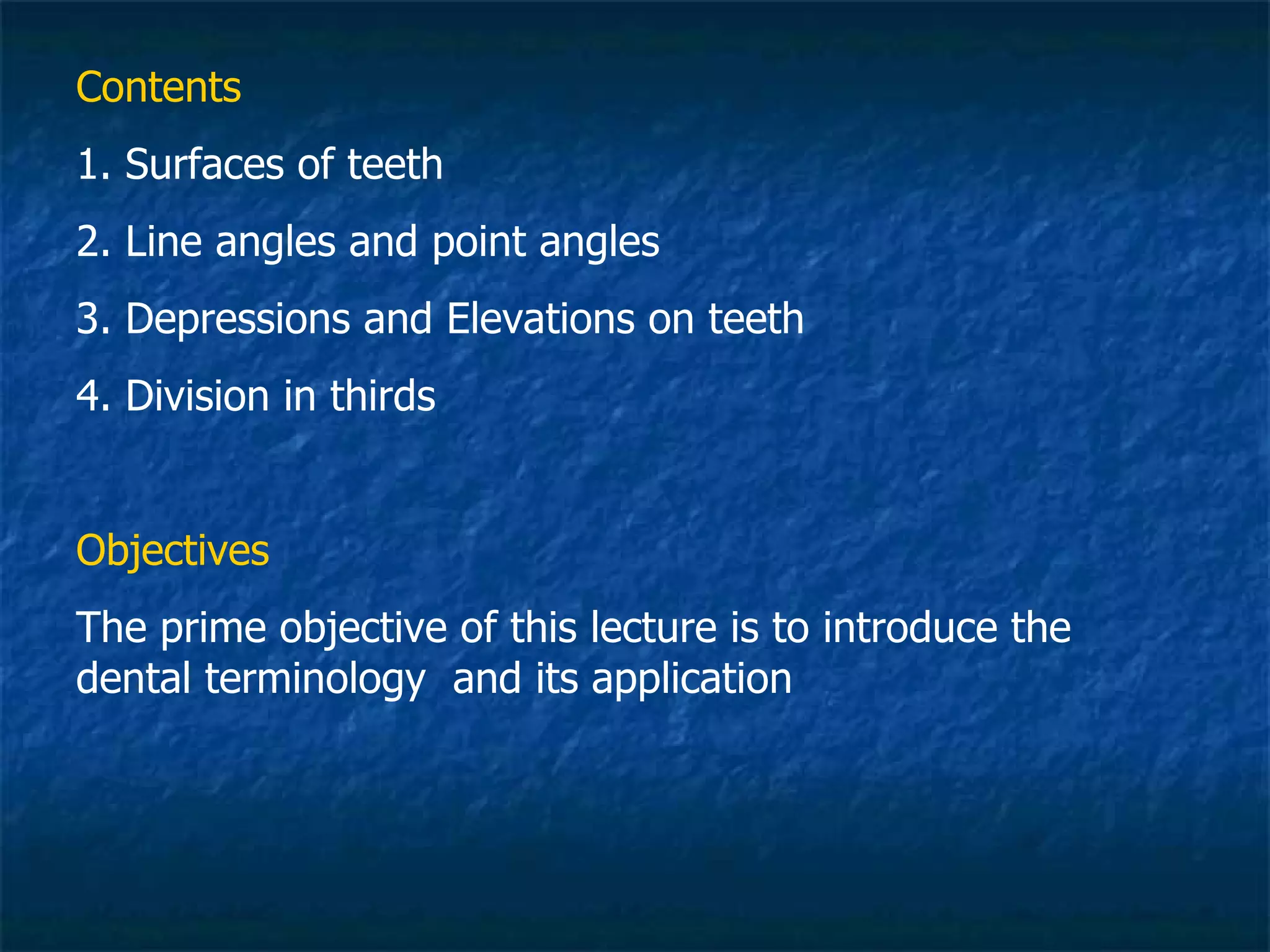 Dental Terminology | PPT