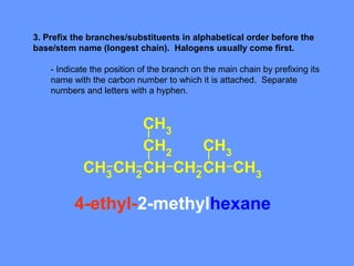 Nomenclature | PPT | Chemistry | Science