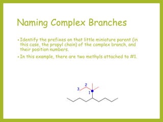 Nomenclature AND IUPAC naming of alkanes | PDF