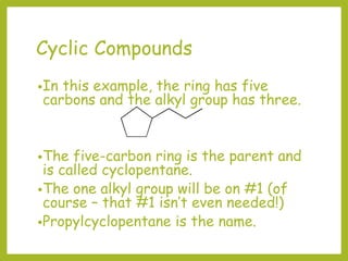 Nomenclature AND IUPAC naming of alkanes | PDF