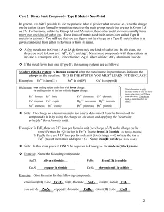 Nomenclature handout | PDF