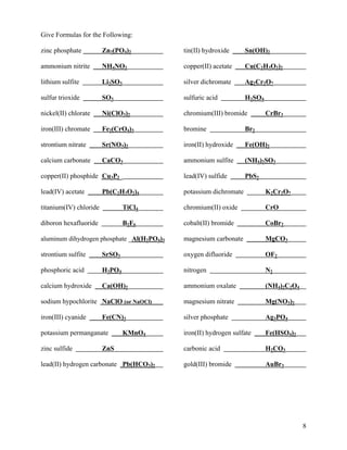 Nomenclature handout | PDF