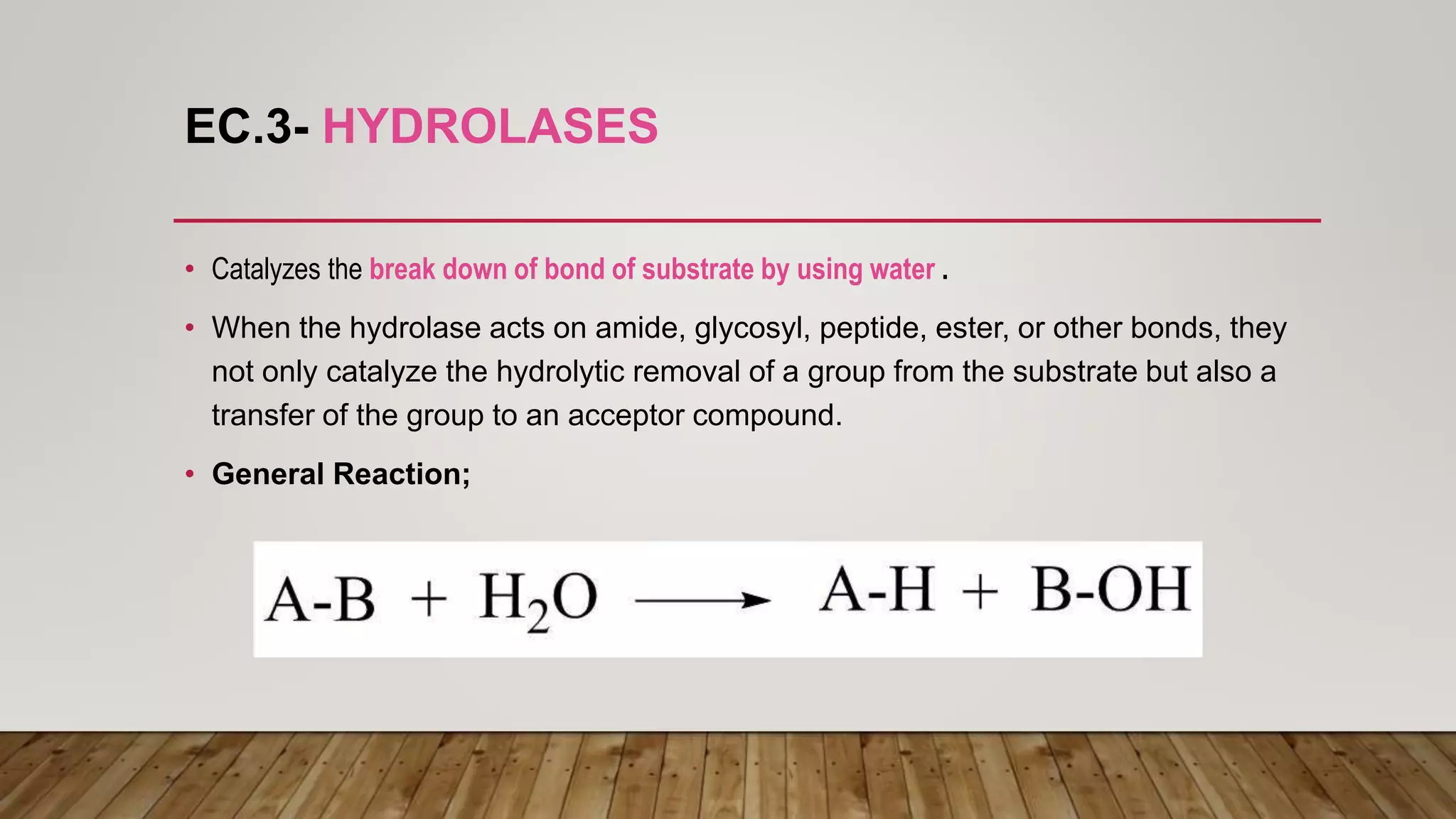 Nomenclature and Classification of enzyme | PPTX