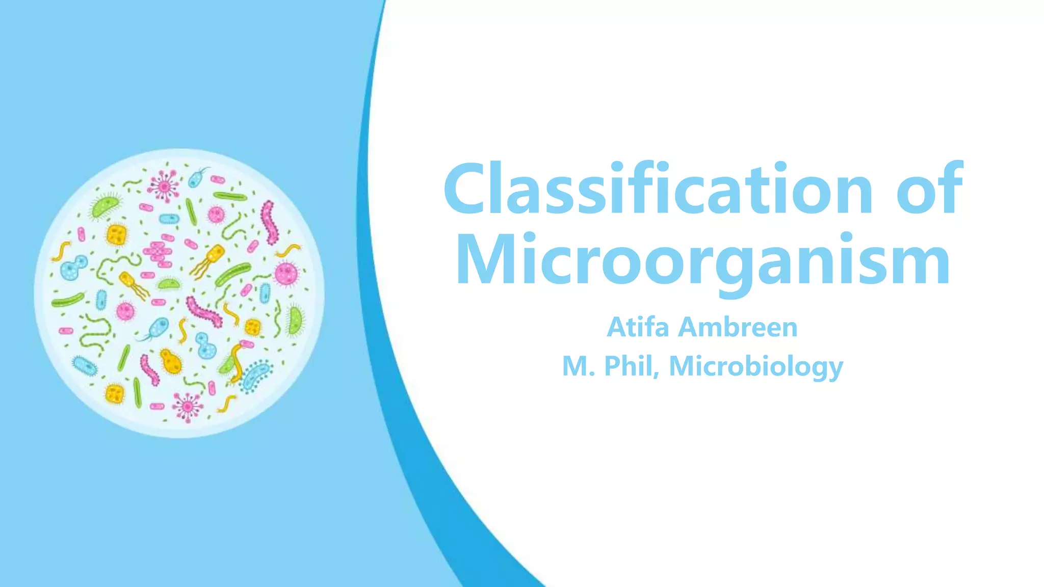Nomenclature and classification of microorganisms | PPTX