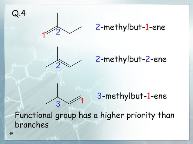 Nomenclature And Introduction Of Major Functional Groups Ppt Chemistry Science