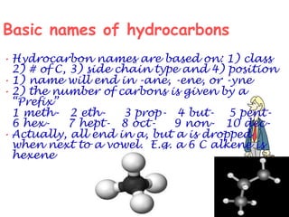 Nomenclature and structures of carbon compound | PPTX