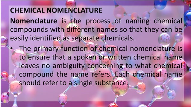 NOMENCLATURE AND WRITING CHEMICAL FORMULAS OF CHEMICAL COMPOUNDS.pptx