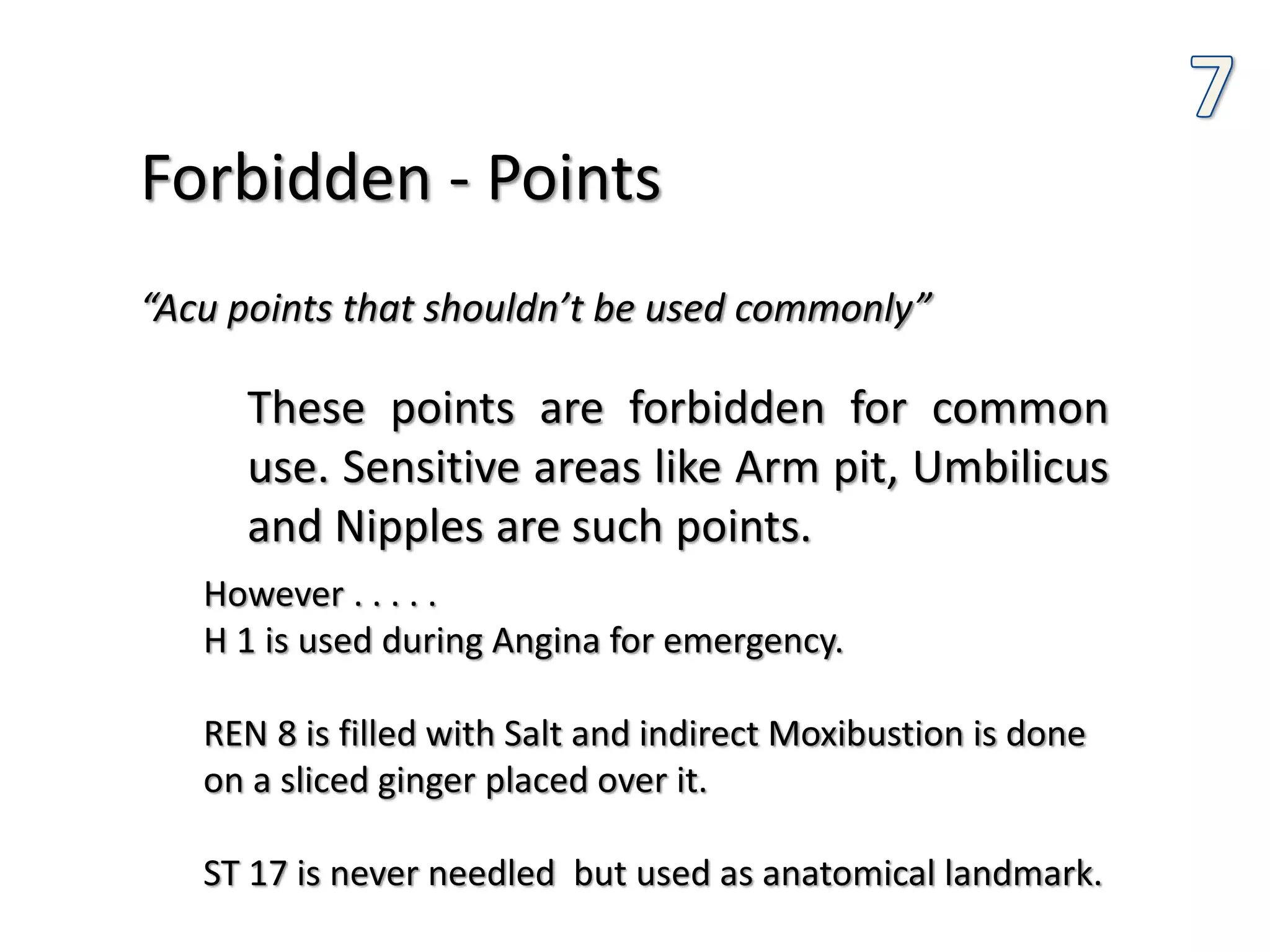 Nomenclature of acu points | PPTX