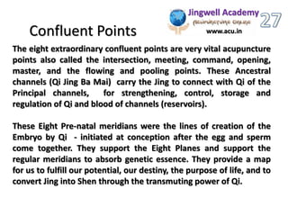 Nomenclature of acu points | PPTX