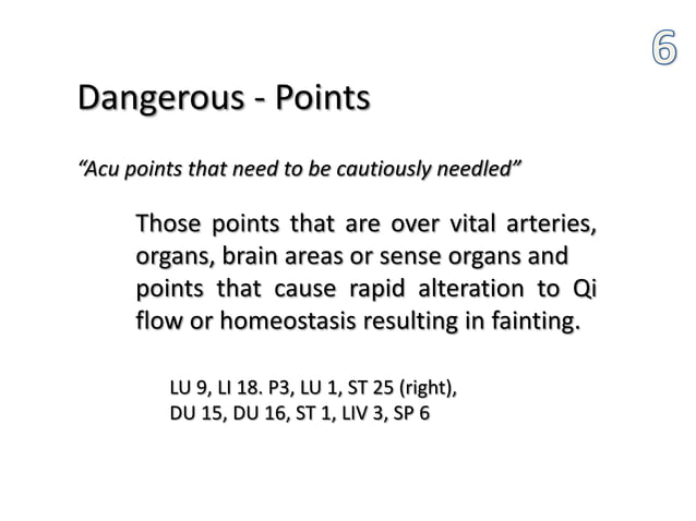 Nomenclature of acu points | PPTX