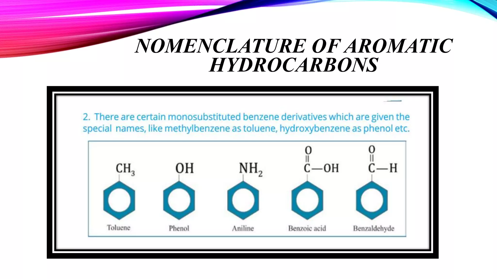 Nomenclature of aromatic hydrocarbons | PPTX