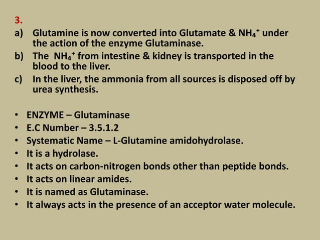 Enzymes involved in UREA CYCLE | PPTX | Chemistry | Science