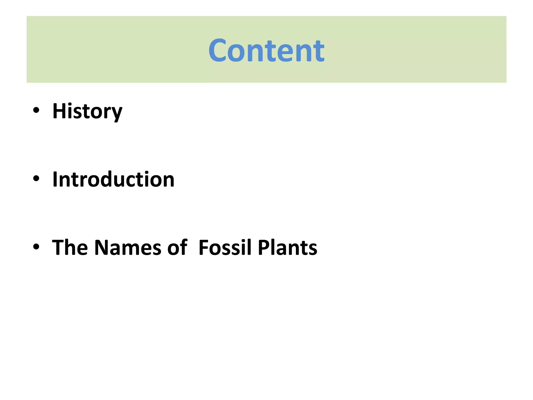Nomenclature of fossils | PPTX