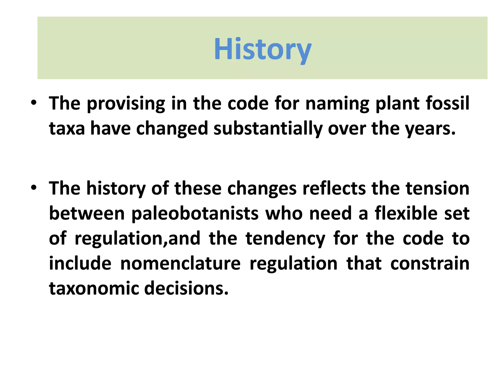 Nomenclature of fossils | PPTX