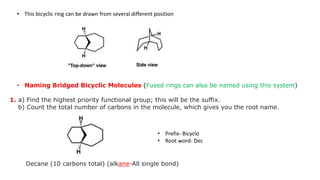 Nomenclature of heterocyclic bicyclic compound | PPTX