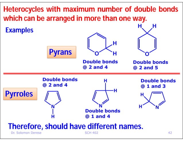 Nomenclature of heterocyclic compounds | PDF | Chemistry | Science