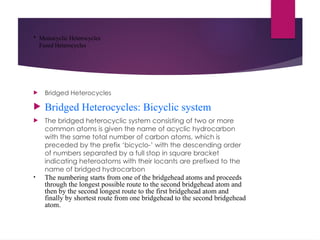 NOMENCLATURE OF HETEROCYLIC COMPOUNDS.pptx