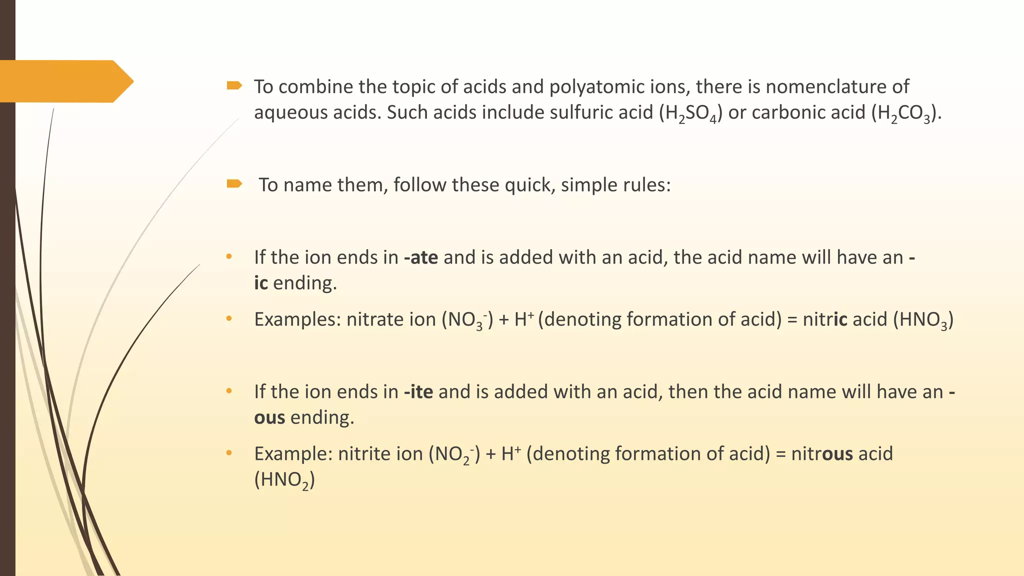Nomenclature of inorganic Compounds | PPTX