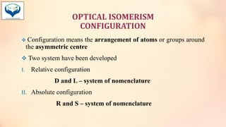 Nomenclature of optical isomerism | PDF