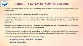 Nomenclature of optical isomerism | PDF