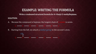 Nomenclature of Organic Compounds (IUPAC) | PPTX