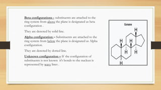 nomenclature of steroids ................. | PPTX
