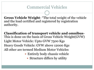 Nomenclature of vehicle | PPTX