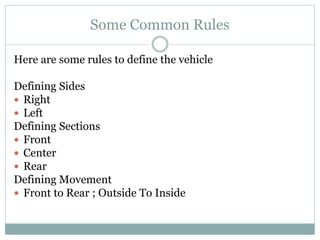 Nomenclature of vehicle | PPTX