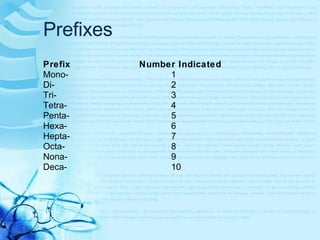 Nomenclature Part 3 | PPT