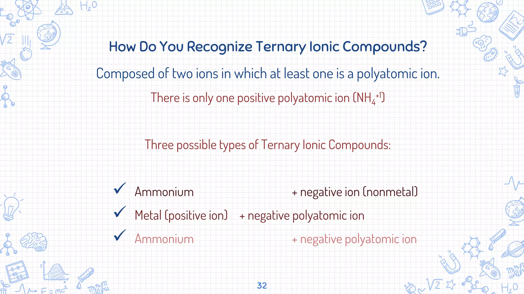 NOMENCLATURE OF BINARY POLY-ATOMIC COMPOUNDS | PPTX