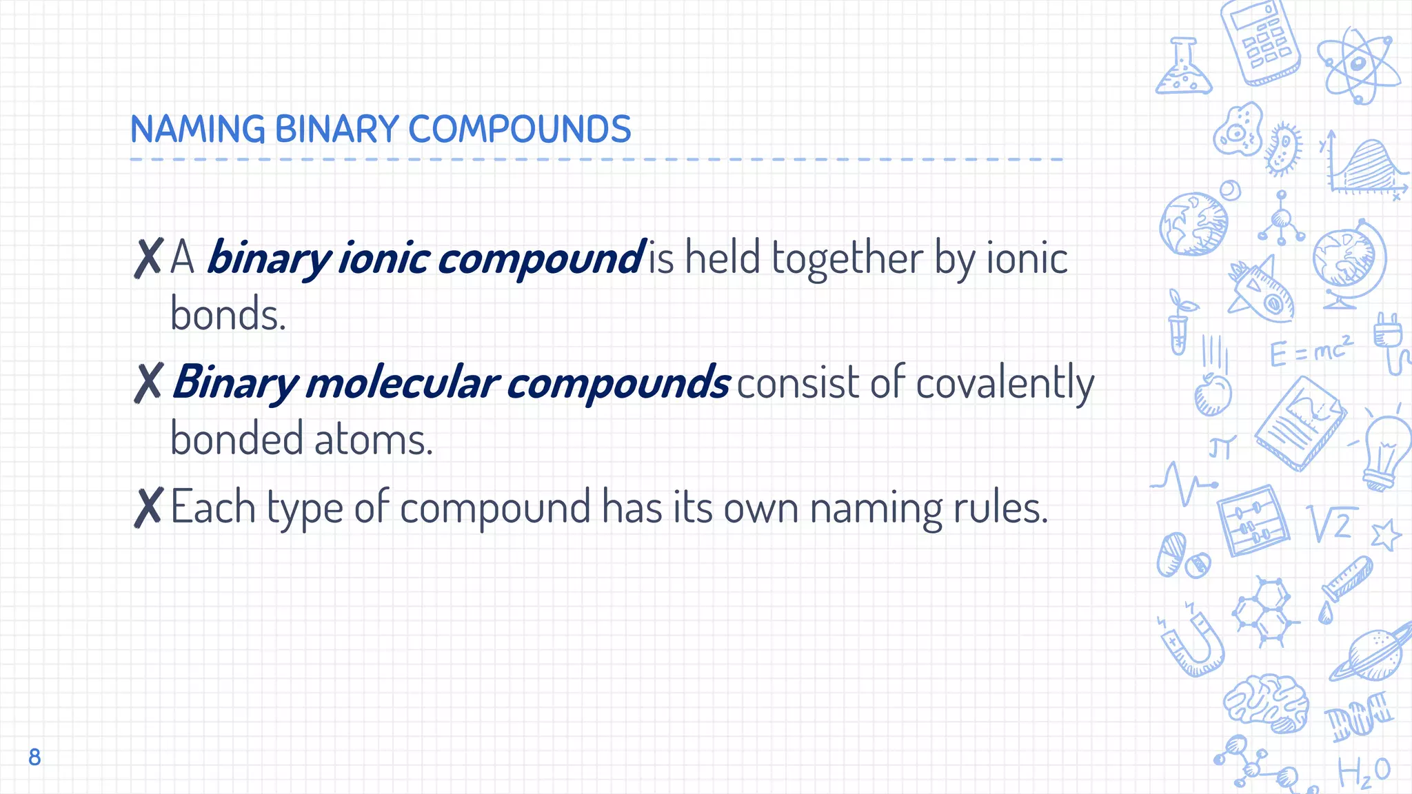 NOMENCLATURE OF BINARY POLY-ATOMIC COMPOUNDS | PPTX