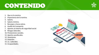 la normina en el sector publico y sus beneficios | PPTX