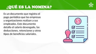 la normina en el sector publico y sus beneficios | PPTX
