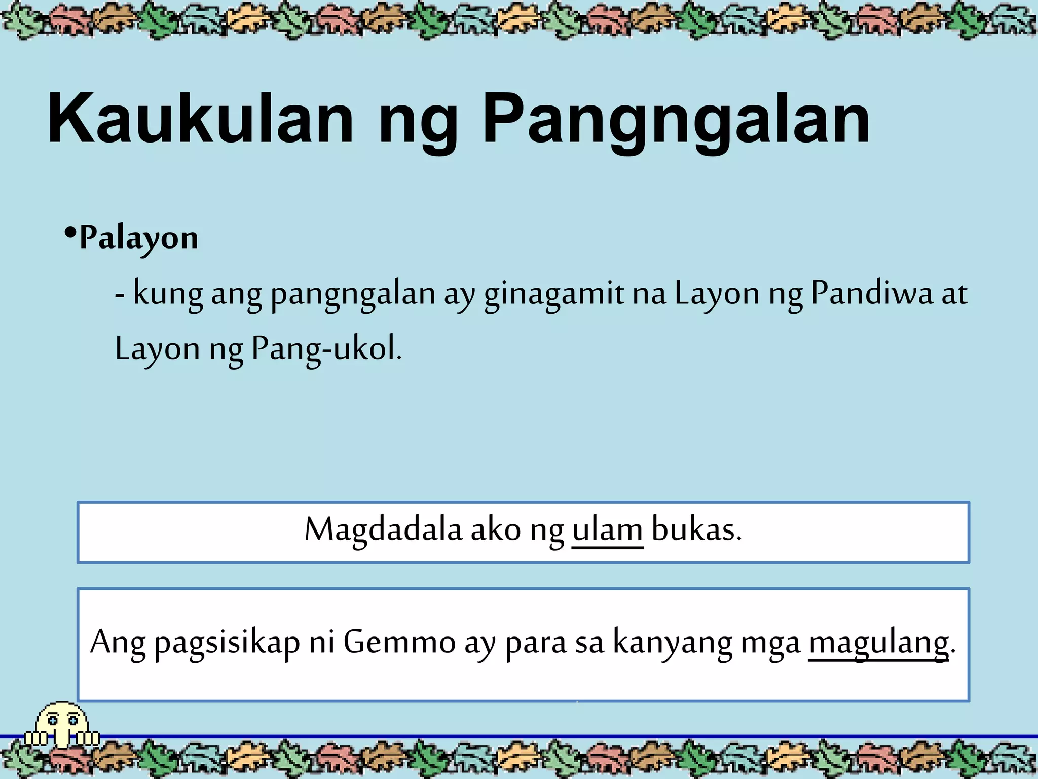 Nominal, Pang-uri | PPTX