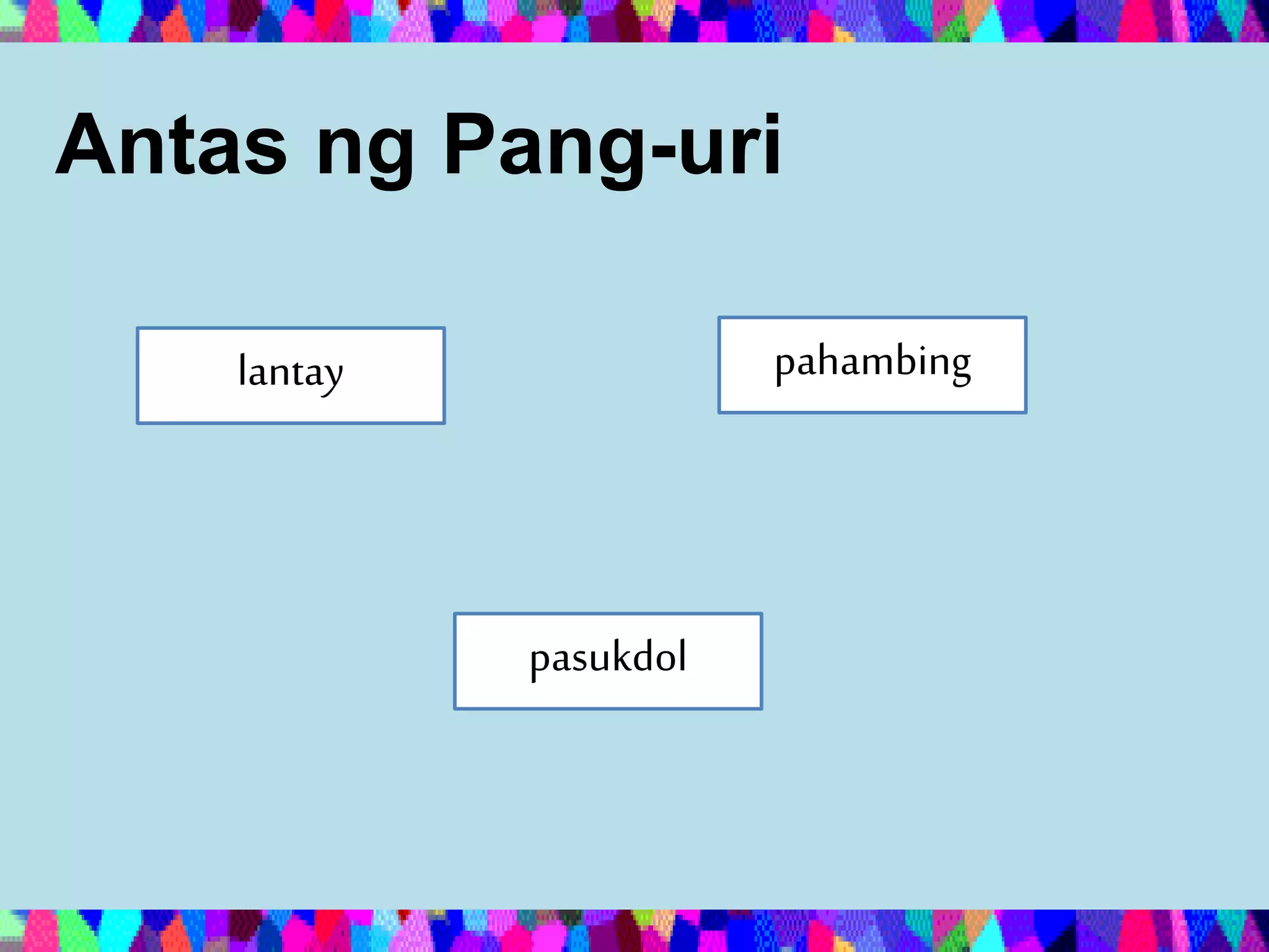 Nominal, Pang-uri | PPTX