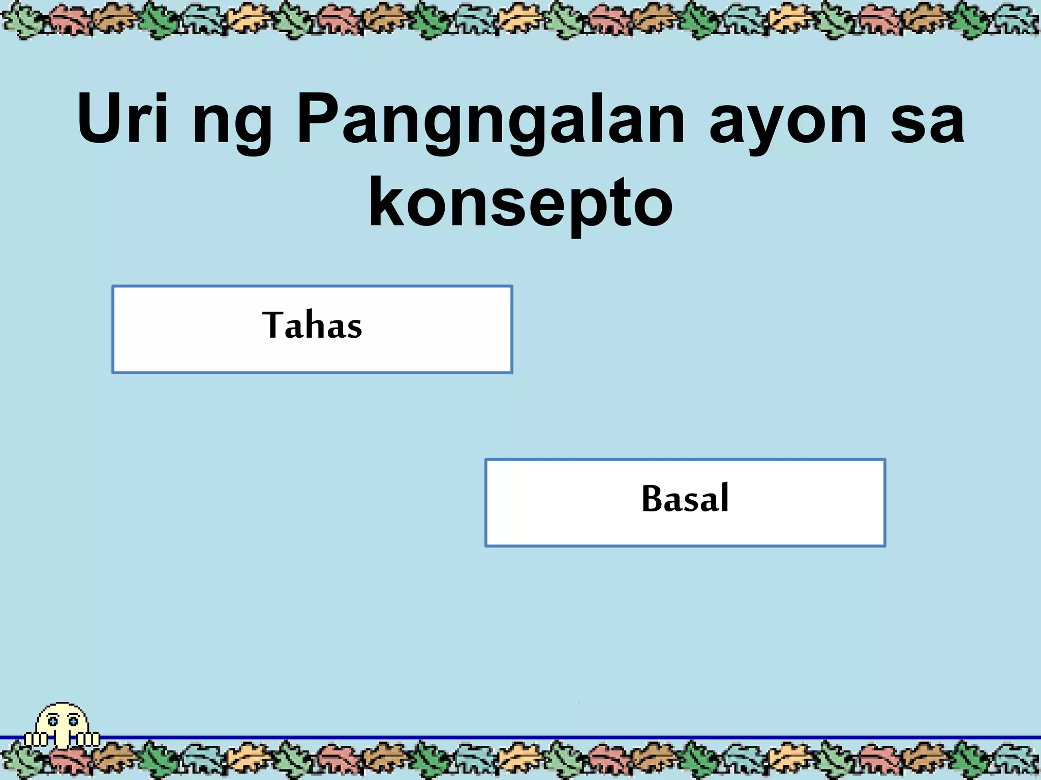 Nominal, Pang-uri | PPTX