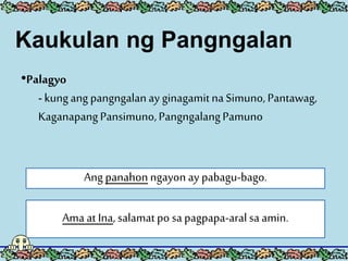 Nominal, Pang-uri | PPTX